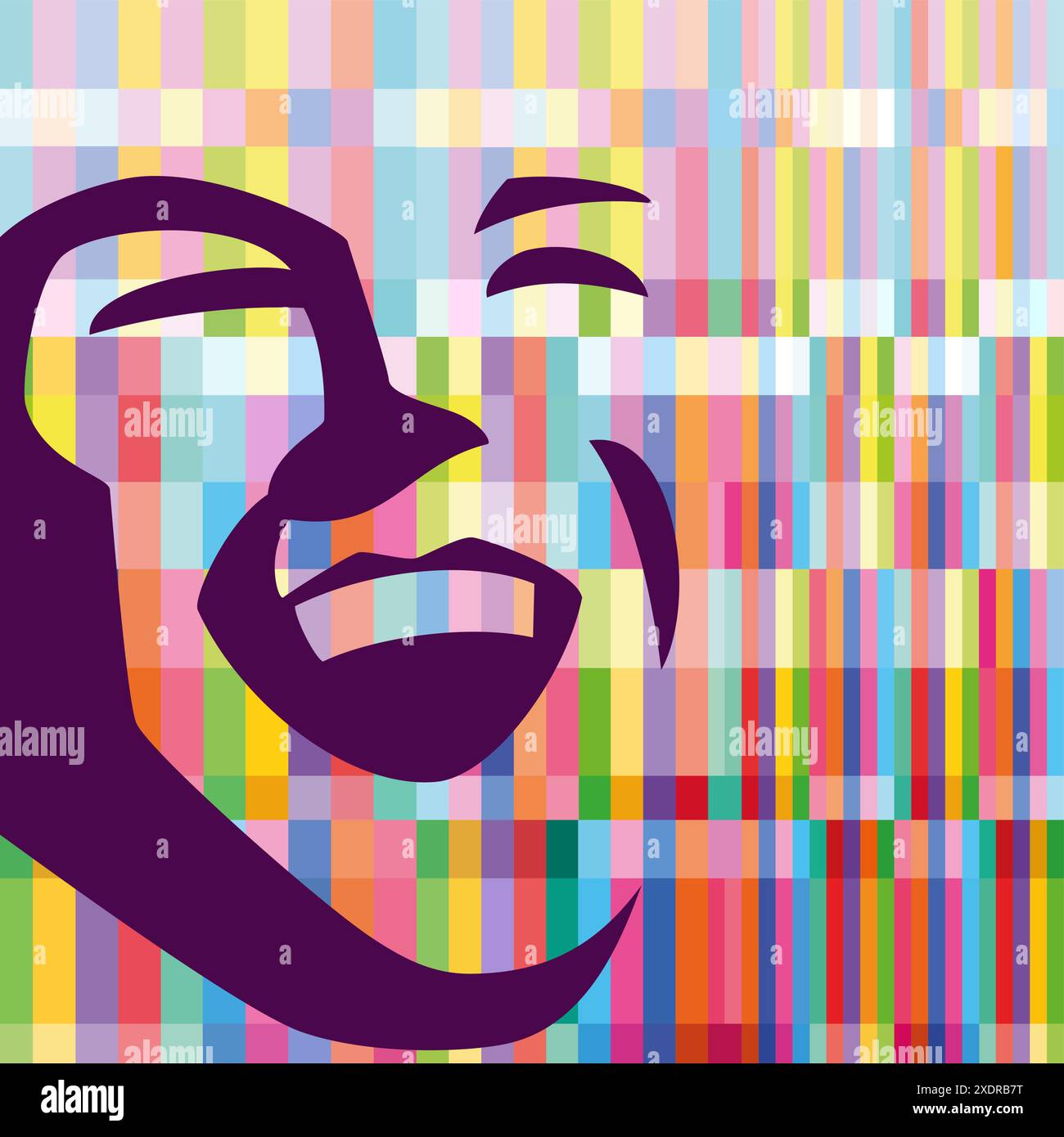 Happy optimistic Stock Vector Images - Alamy