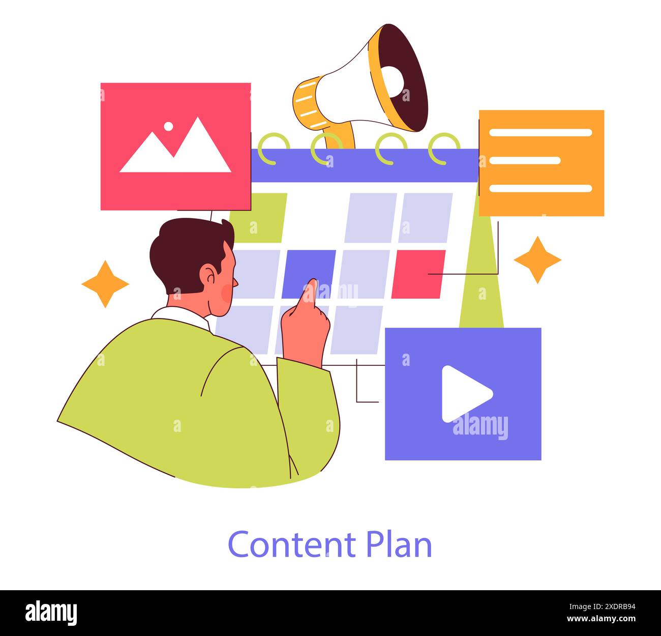 Grid like interface Stock Vector Images - Alamy