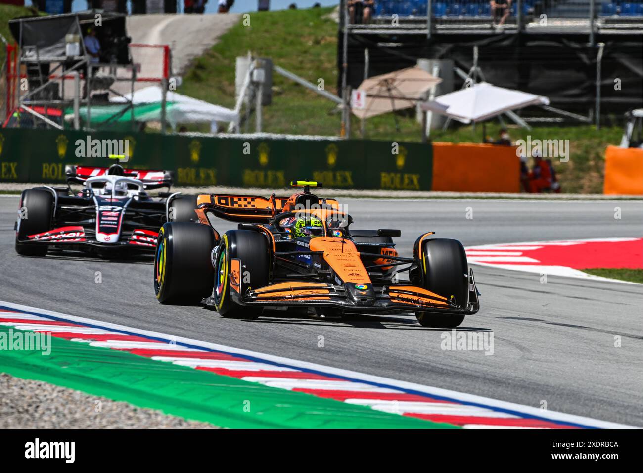 Free practice 3 of Formula 1 Grand prix of Spain at Montmelo Catalunya ...