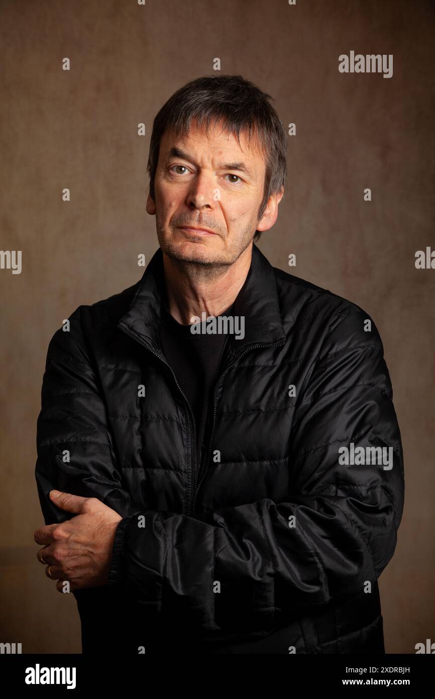 Portrait of Ian Rankin, a Scottish crime writer, best known for his ...