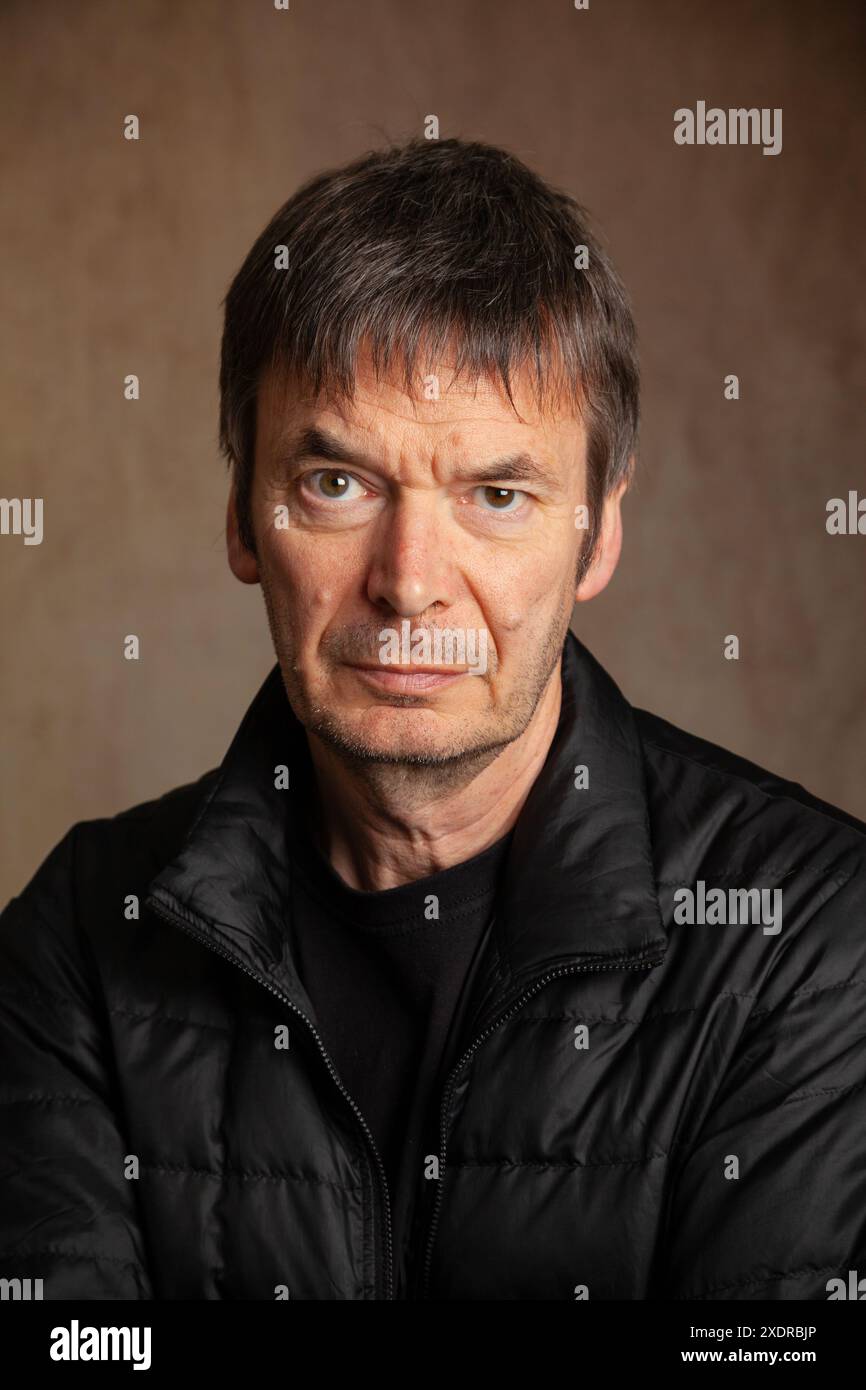 Portrait of Ian Rankin, a Scottish crime writer, best known for his ...