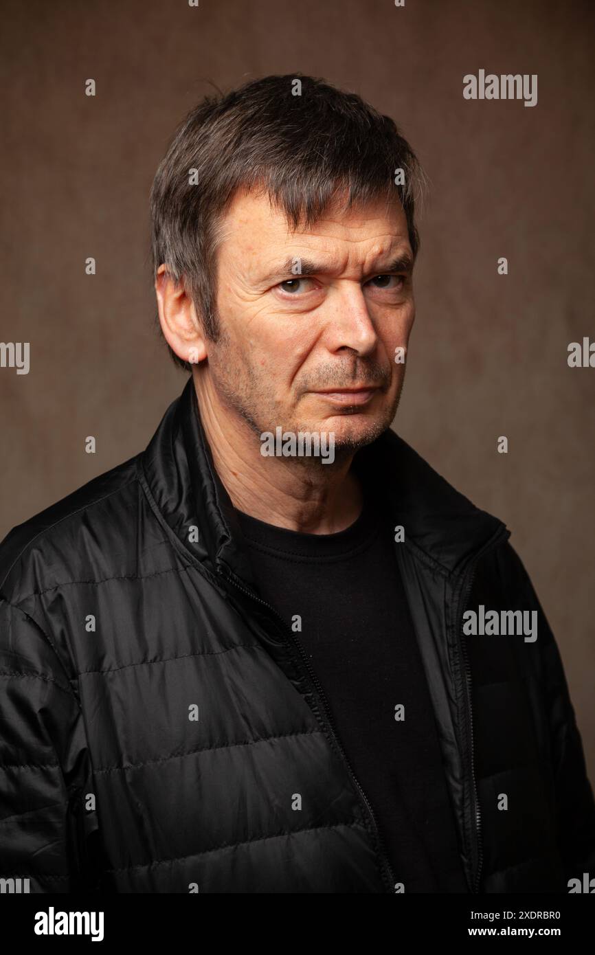 Portrait of Ian Rankin, a Scottish crime writer, best known for his ...
