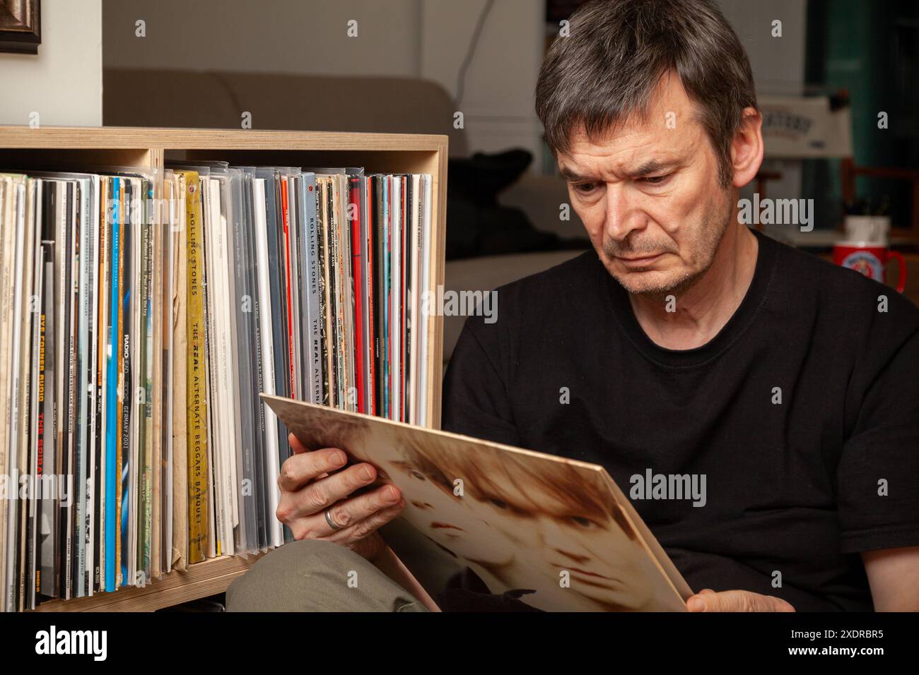 Portrait of Ian Rankin a Scottish crime writer, best known for his ...