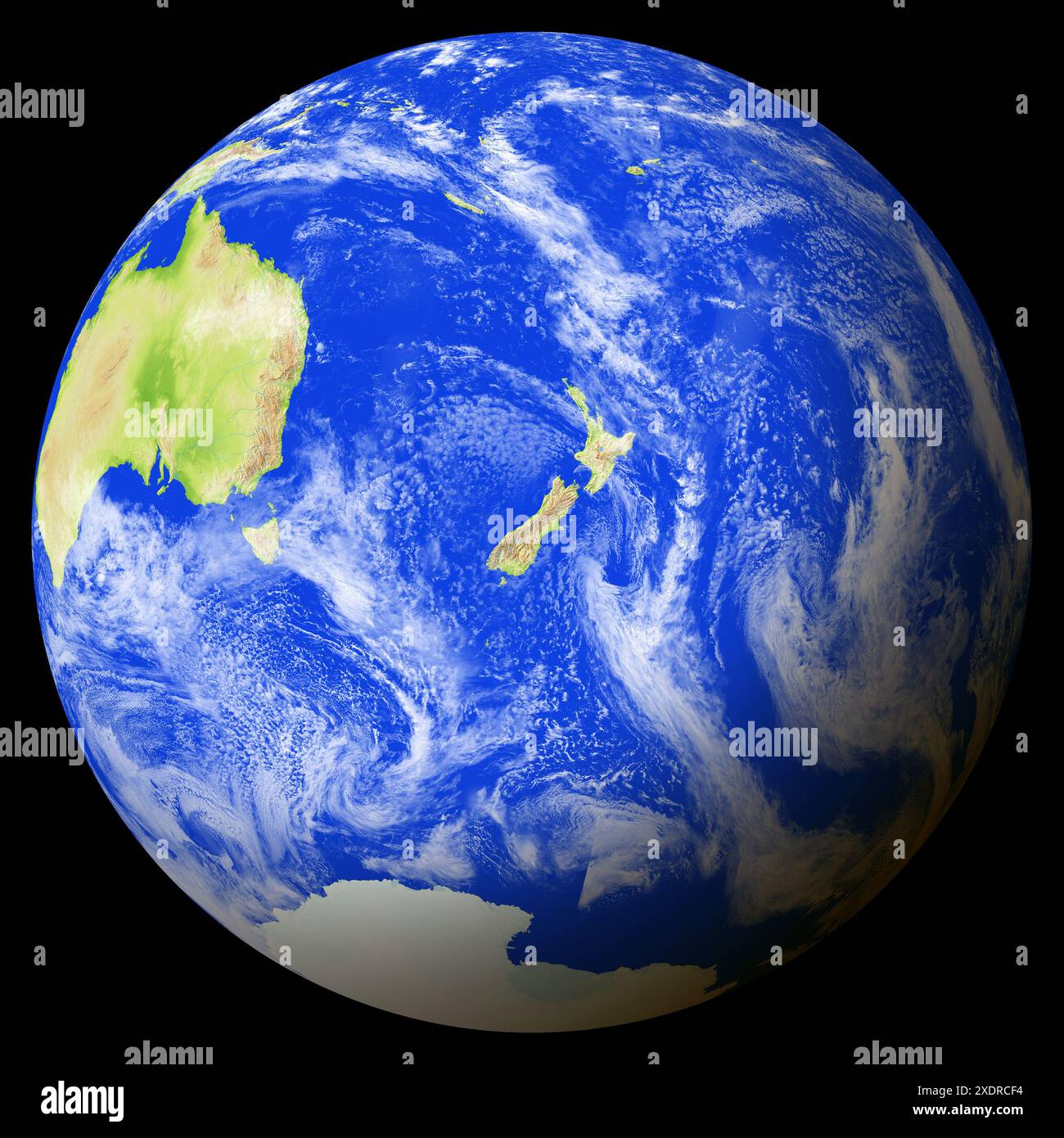 New zealand map relief hi-res stock photography and images - Alamy