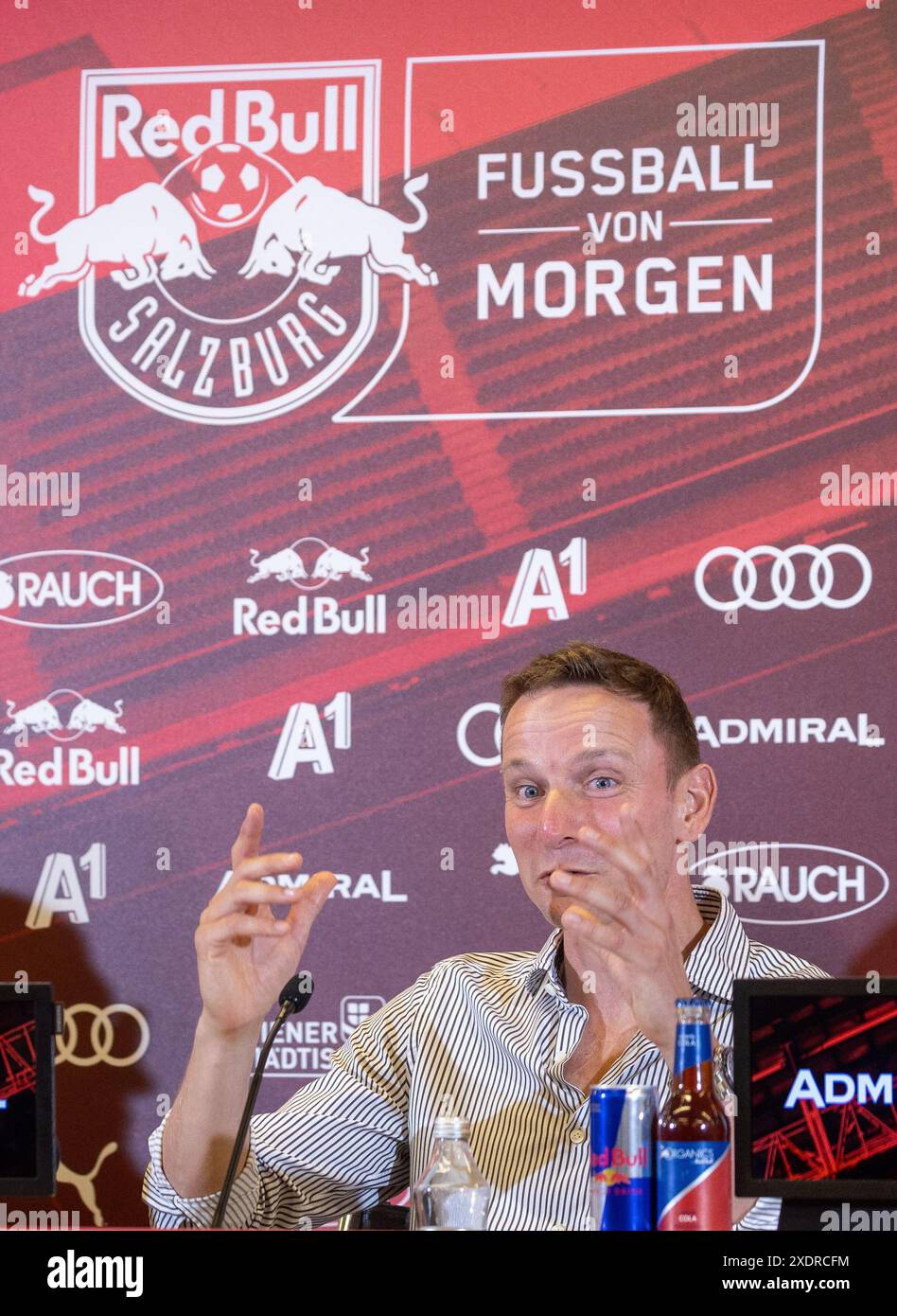 ABD0152 20240624 - SALZBURG - ÖSTERREICH: Trainer Pepijn Lijnders ...