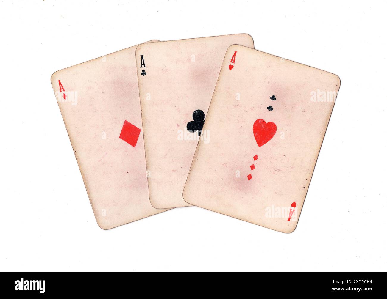 Antique Chinese style playing cards making a trick from the ancient ...