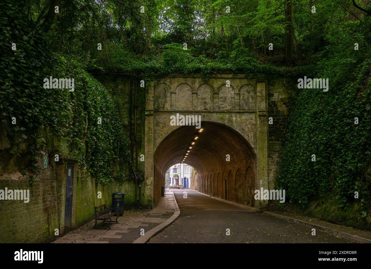 Reigate, Surrey, UK: Reigate Tunnel, a former road tunnel constructed ...