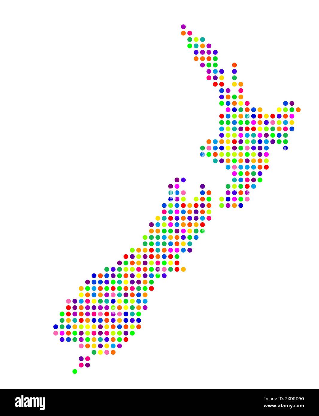 Australia new zealand map vector hi-res stock photography and images ...