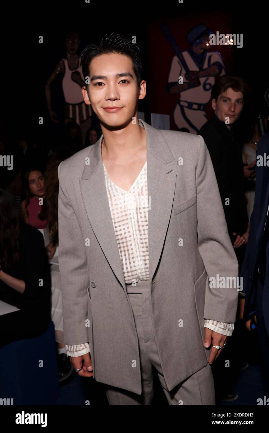 Yu Shi attends the Dior Haute Couture Fall-Winter 2024-2025 collection ...