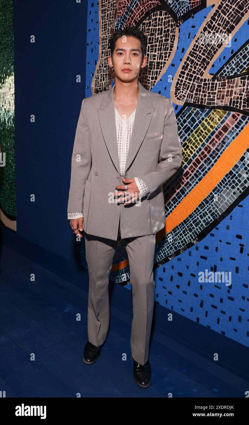 Yu Shi attends the Dior Haute Couture Fall-Winter 2024-2025 collection ...