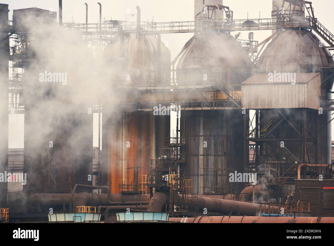 Steel workers call for the first strike in 40 years hi-res stock ...