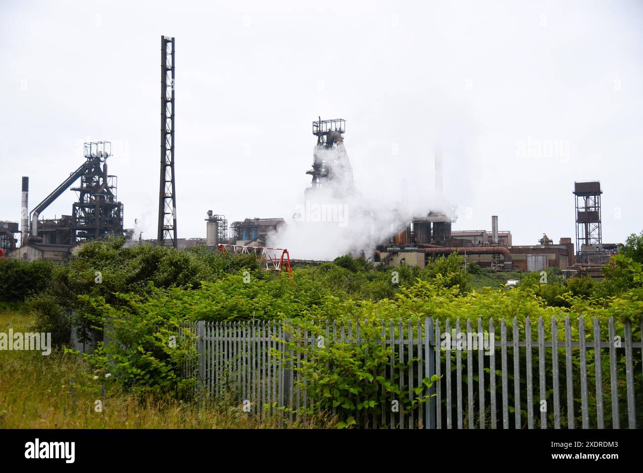 Pictures show Tata steelworks, Port Talbot, South Wales ahead of a ...