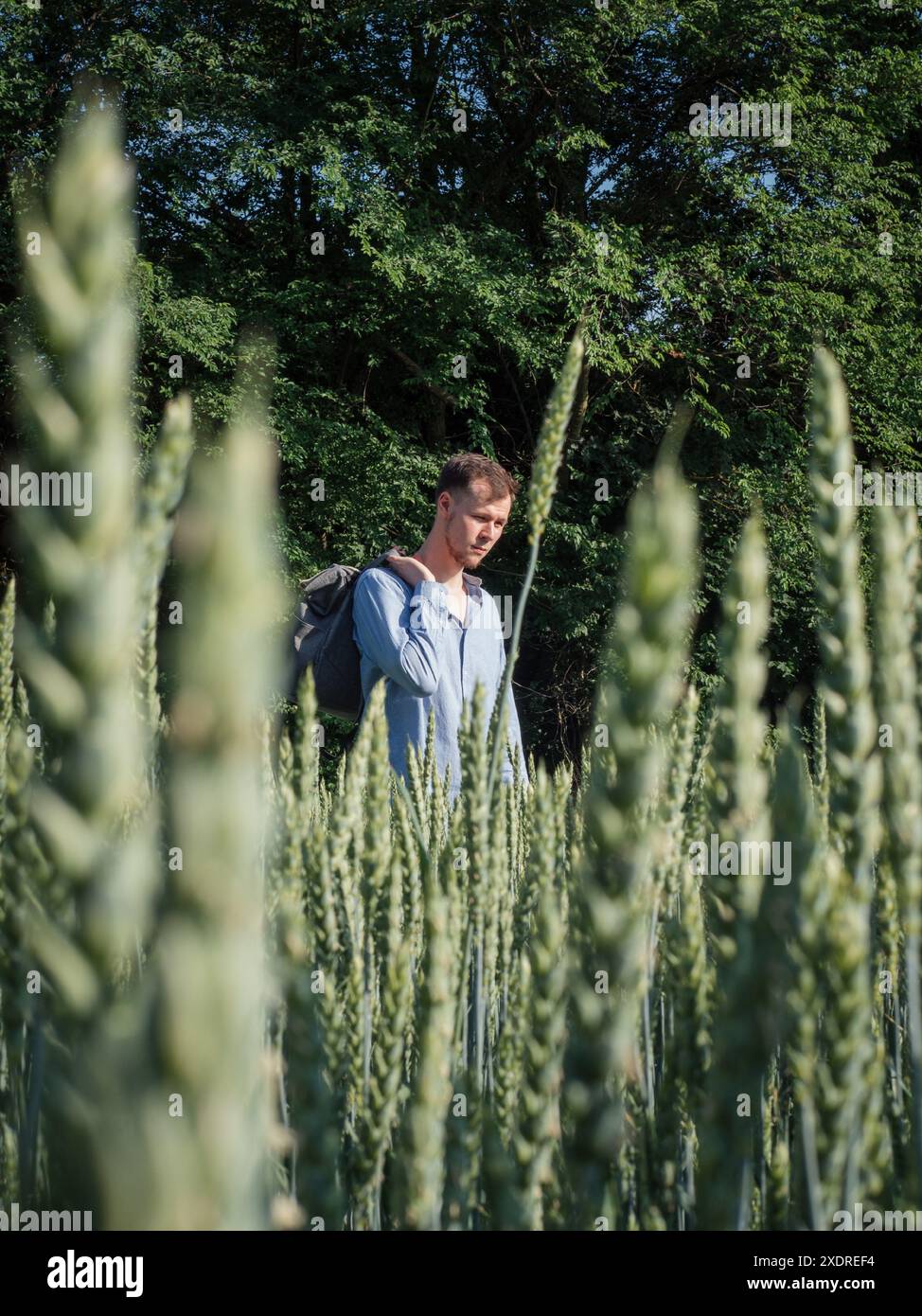 Ukrainian farmer in field hi-res stock photography and images - Alamy