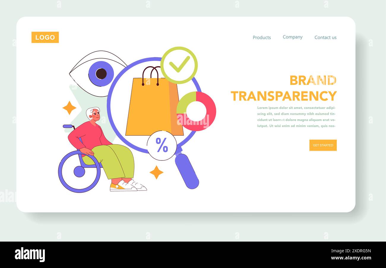 Brand Authenticity concept. Inclusive shopping experience with a focus ...