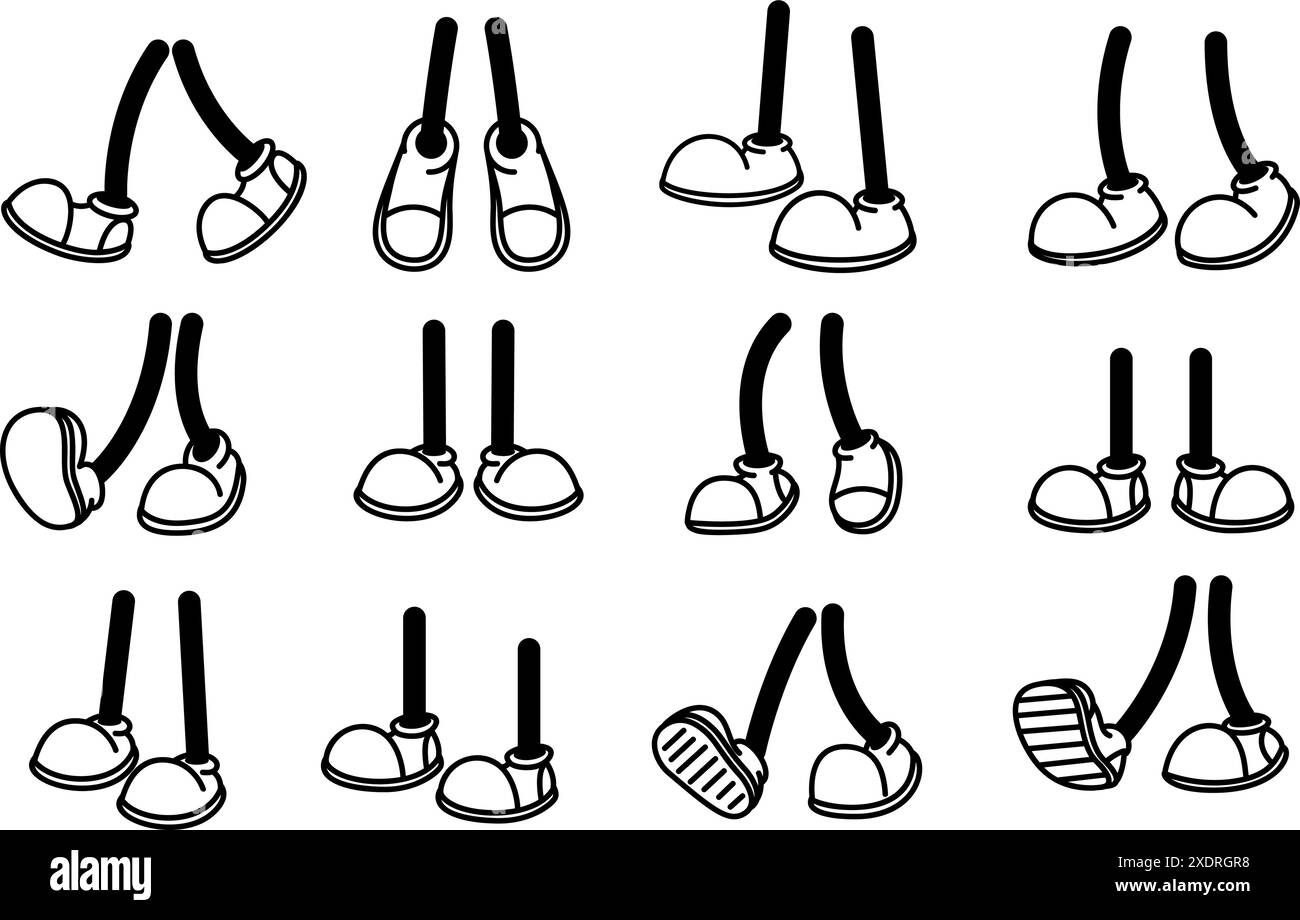 Cute pose feet Cut Out Stock Images & Pictures - Alamy