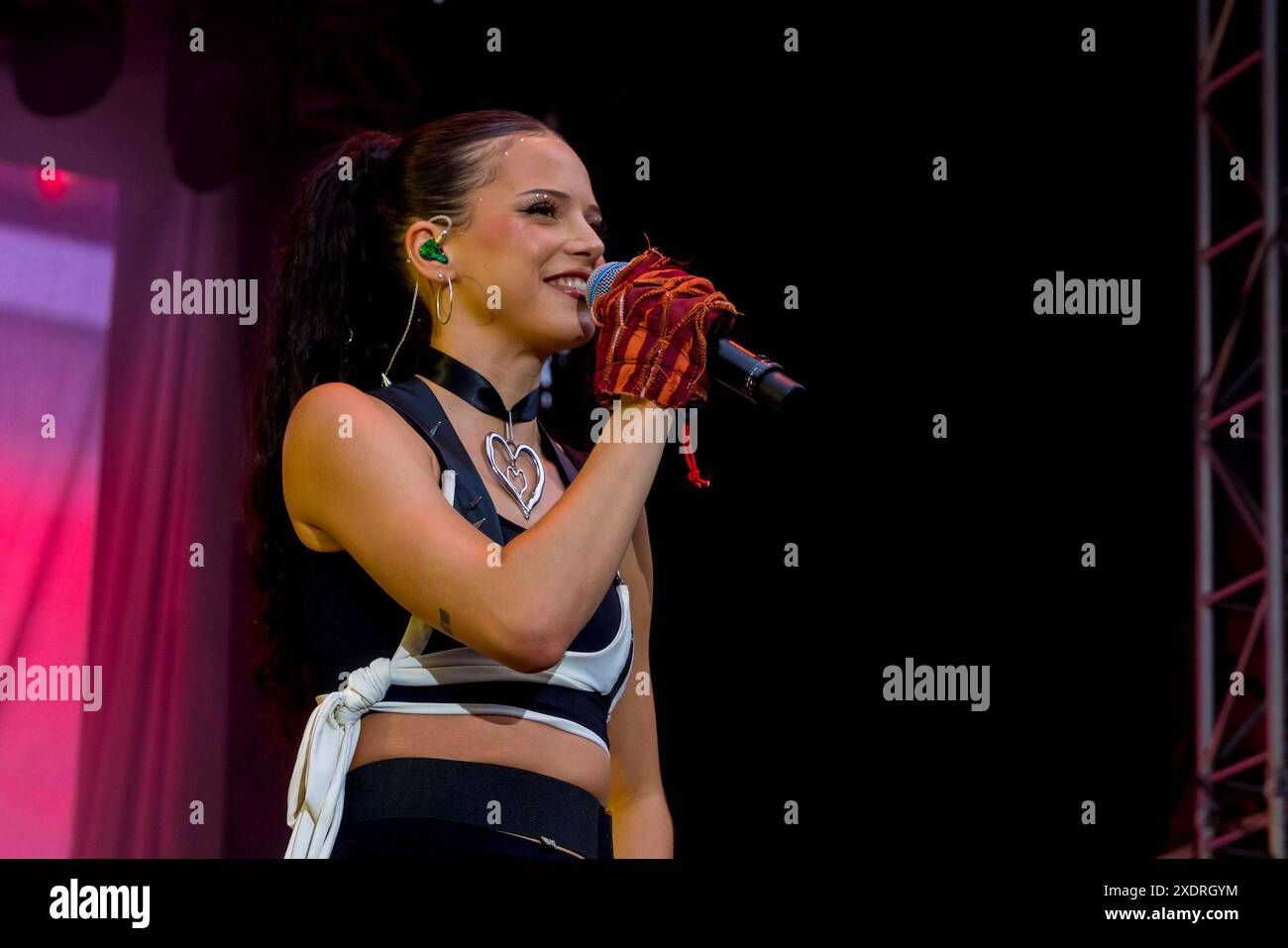 21.06.2024, Nina Chuba Nina Chuba. Ihr erstes Open Air Konzert, In der ...