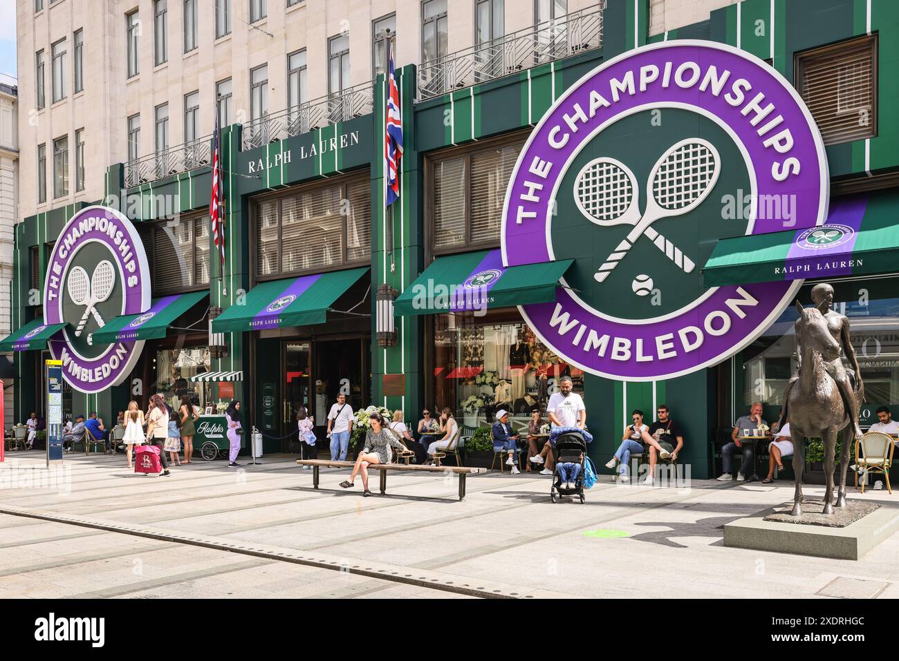 London, UK. 24rd June, 2024. The Ralph Lauren flagship store at 1 New ...