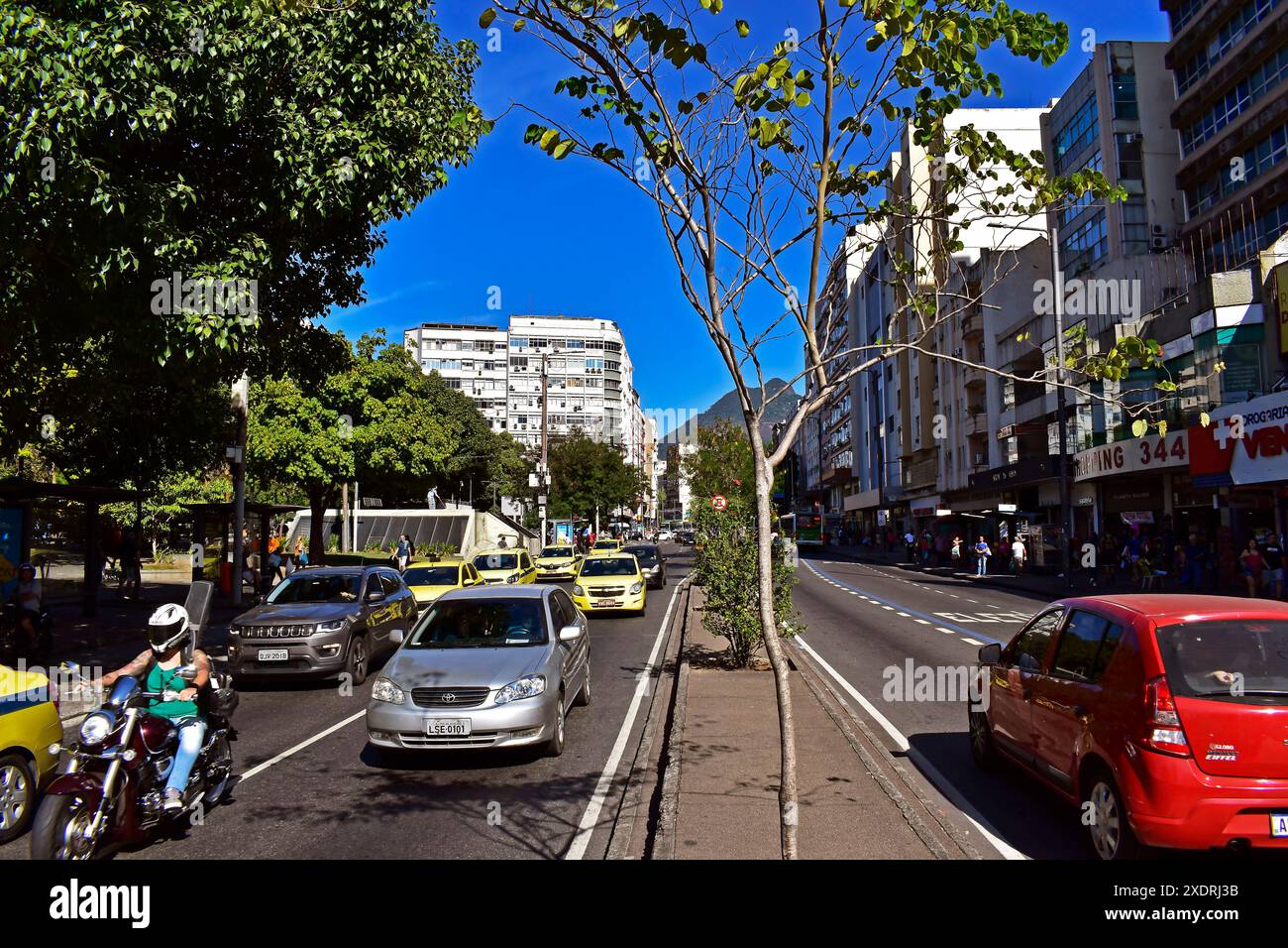 RIO DE JANEIRO, BRAZIL - June 22, 2024: Conde de Bonfim street view on ...