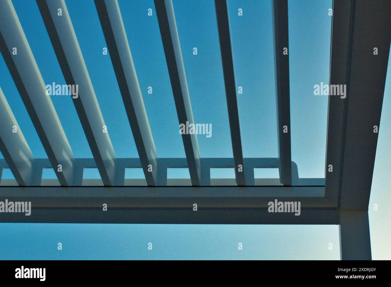 Trendy outdoor patio pergola shade structure, awning and patio roof ...