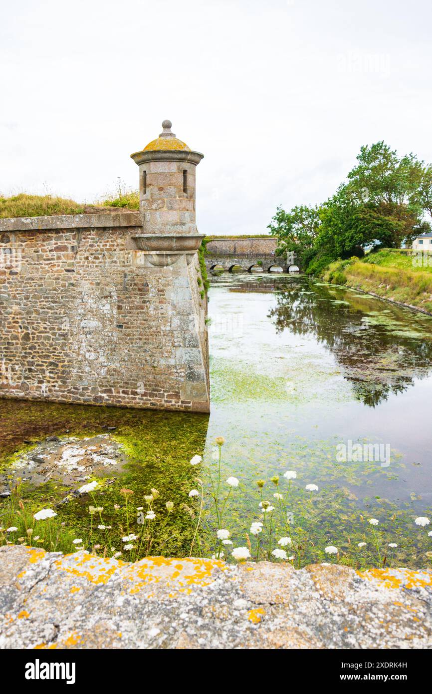 Saint-Vaast-La-Hougue, Normandy, France. Vauban Fortifications. Fort ...