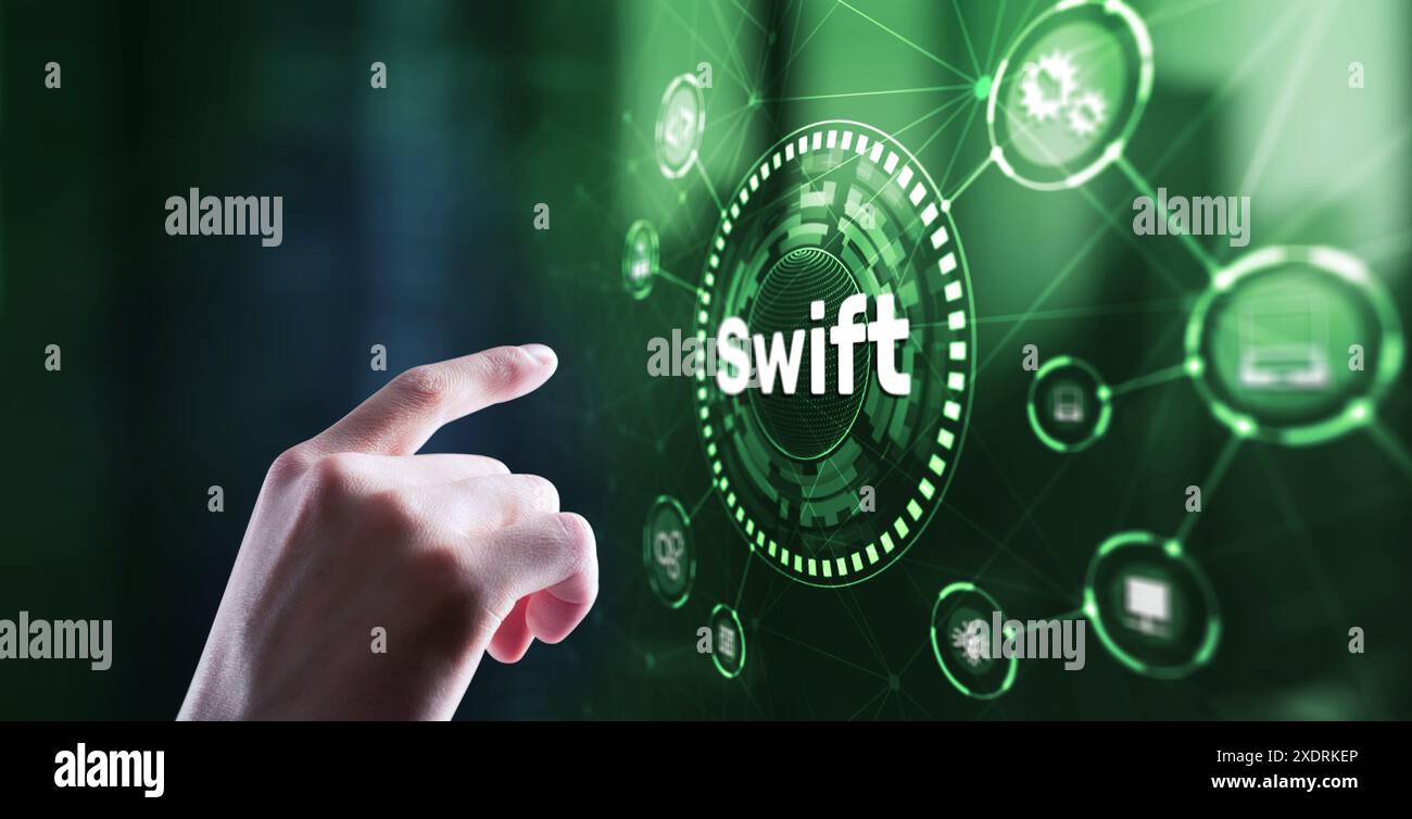 Swift banking system hi-res stock photography and images - Alamy
