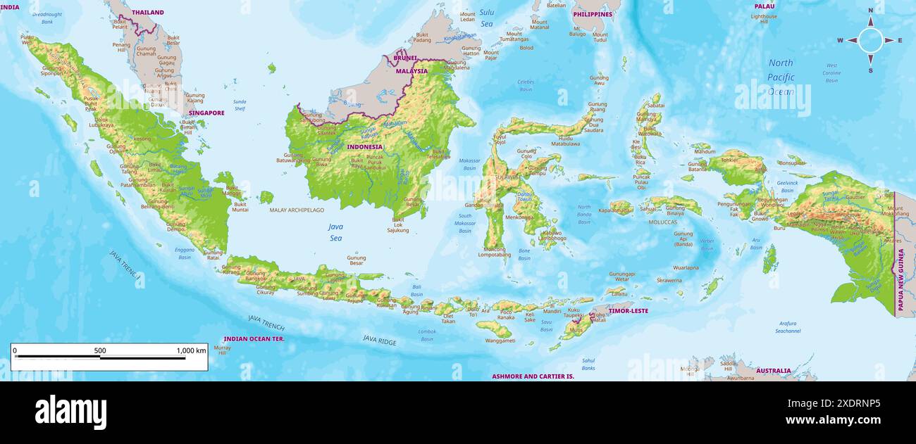 Indonesian infographics hi-res stock photography and images - Alamy