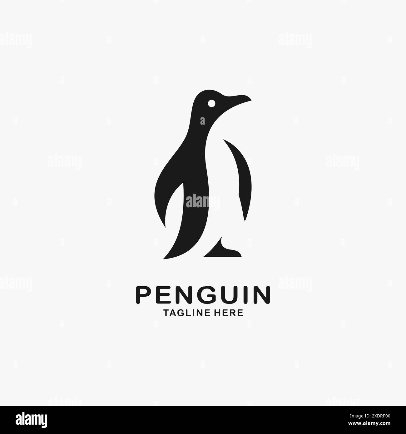 Penguin logo design illustration Stock Vector Image & Art - Alamy