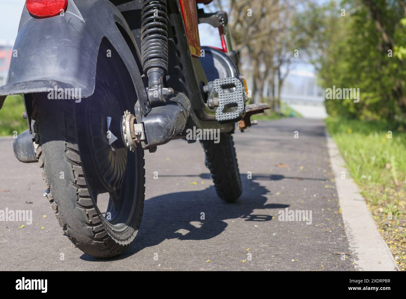 Motorcycle ride fast on highway hi-res stock photography and images - Alamy