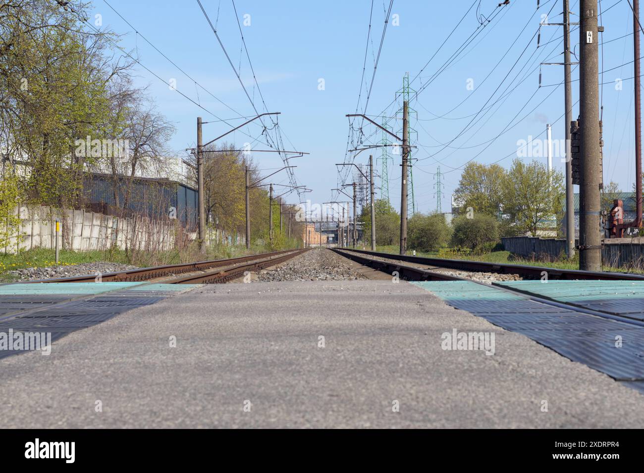 Straight line equipment station hi-res stock photography and images - Alamy