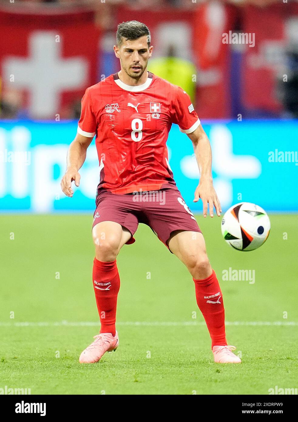 Switzerland's Remo Freuler during the UEFA Euro 2024 Group A match at ...