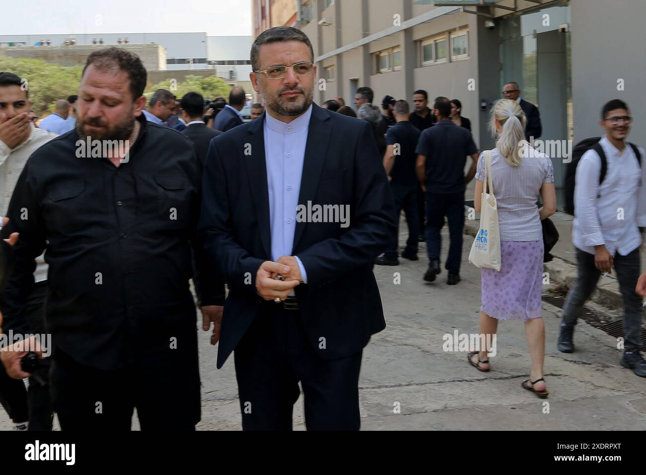 Beirut, Beirut, Lebanon. 24th June, 2024. Iranian diplomat Sayed ...