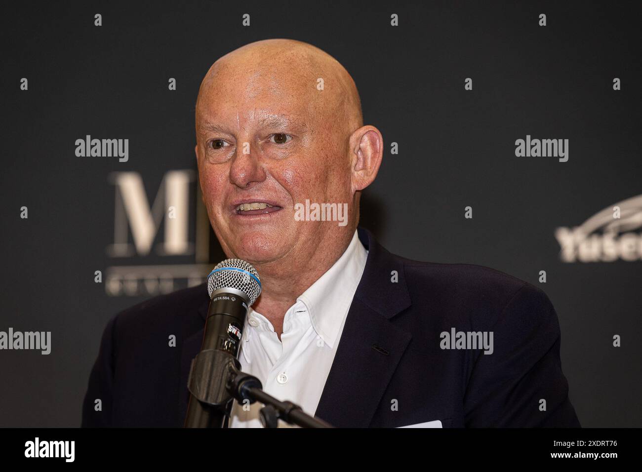 Gembloux, Belgium. 24th June, 2024. CEO MG Real Estate Ignace De Paepe ...