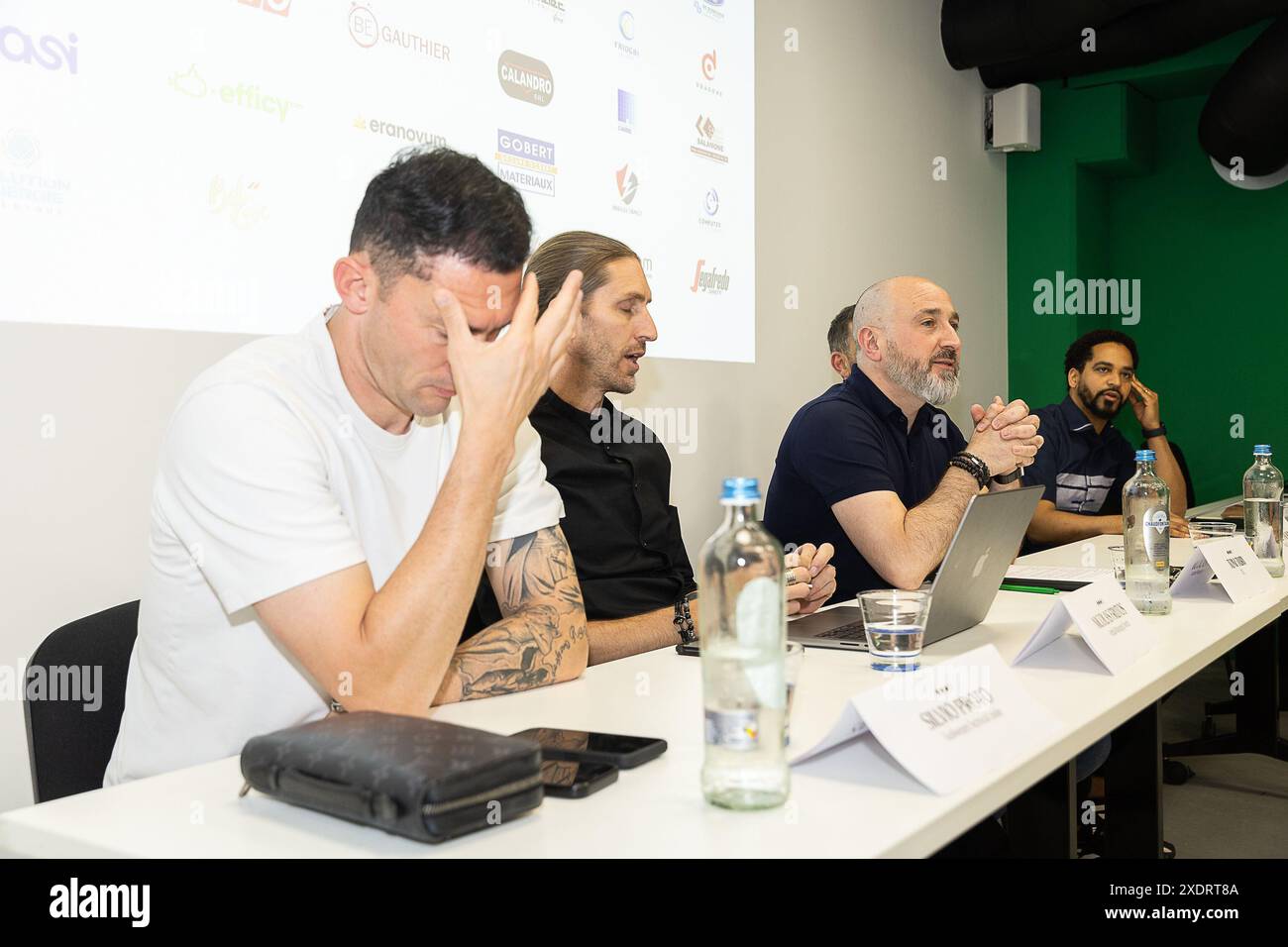 La Louviere, Belgium. 24th June, 2024. RAAL's director goalkeeper ...