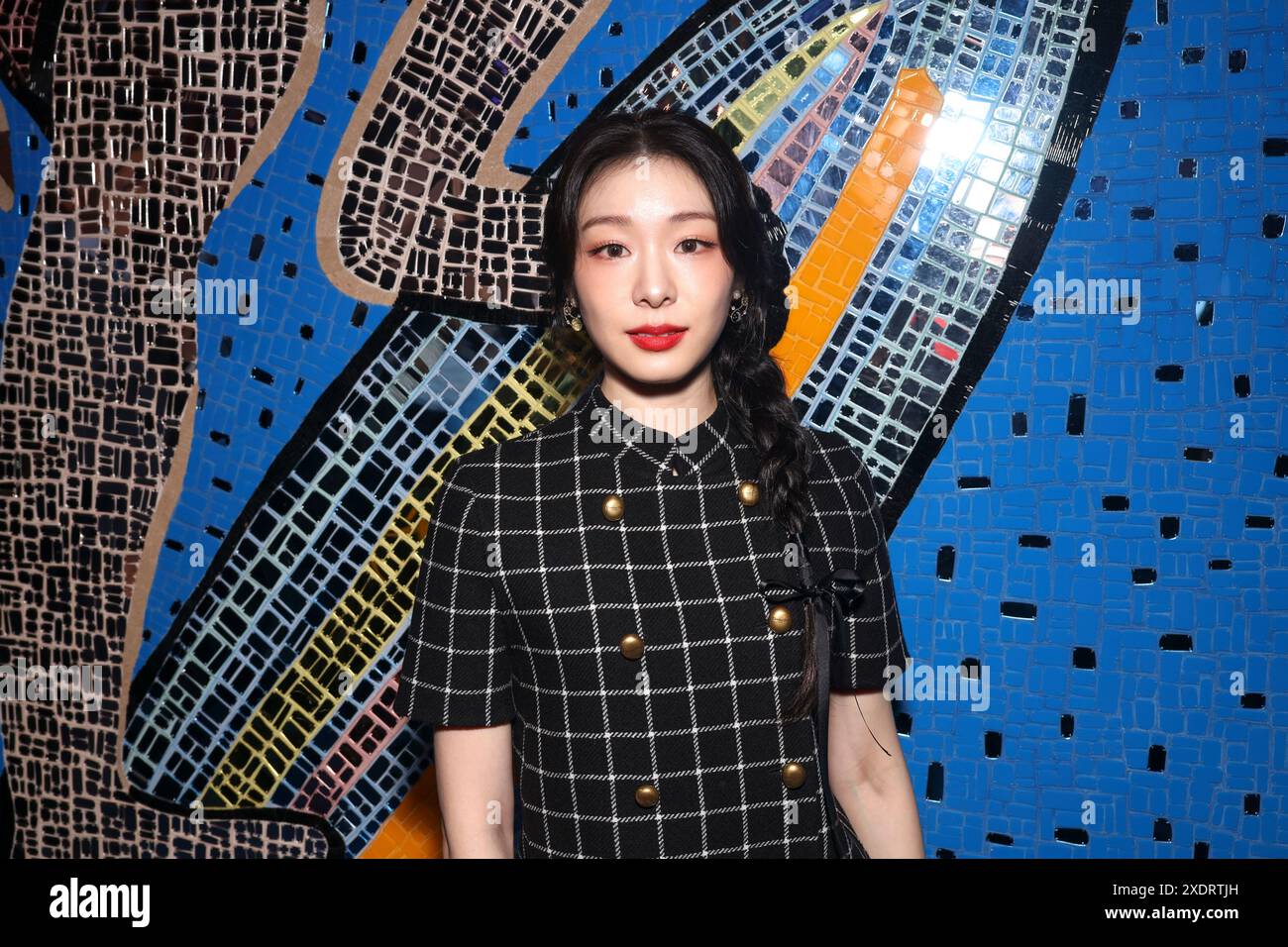 Yuna Kim attends the Dior Haute Couture Fall-Winter 2024-2025 ...