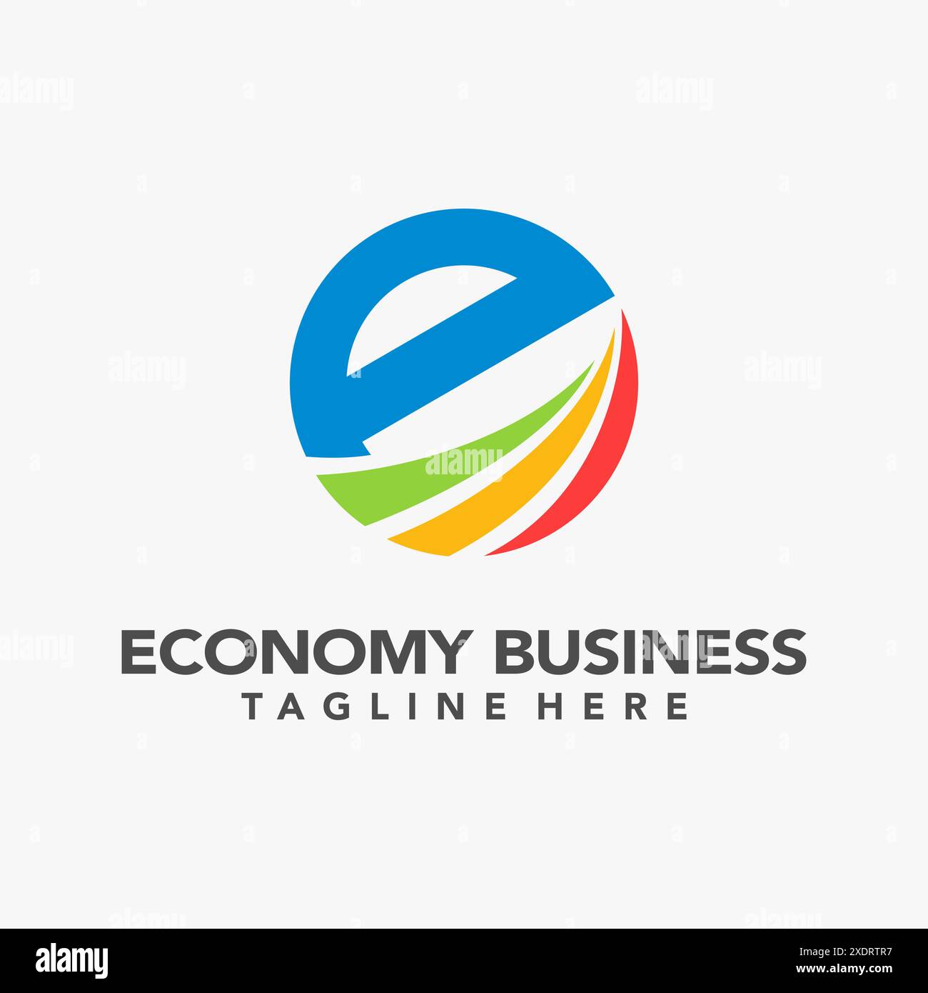 Letter E for economy logo design Stock Vector Image & Art - Alamy