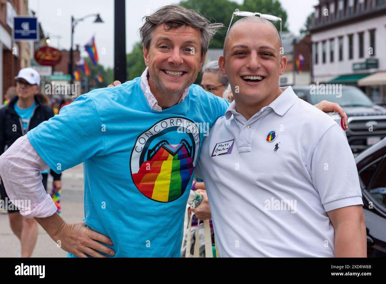 Matt Boger and Dr. Matthew Champagne enjoying themselves at the 2024 ...
