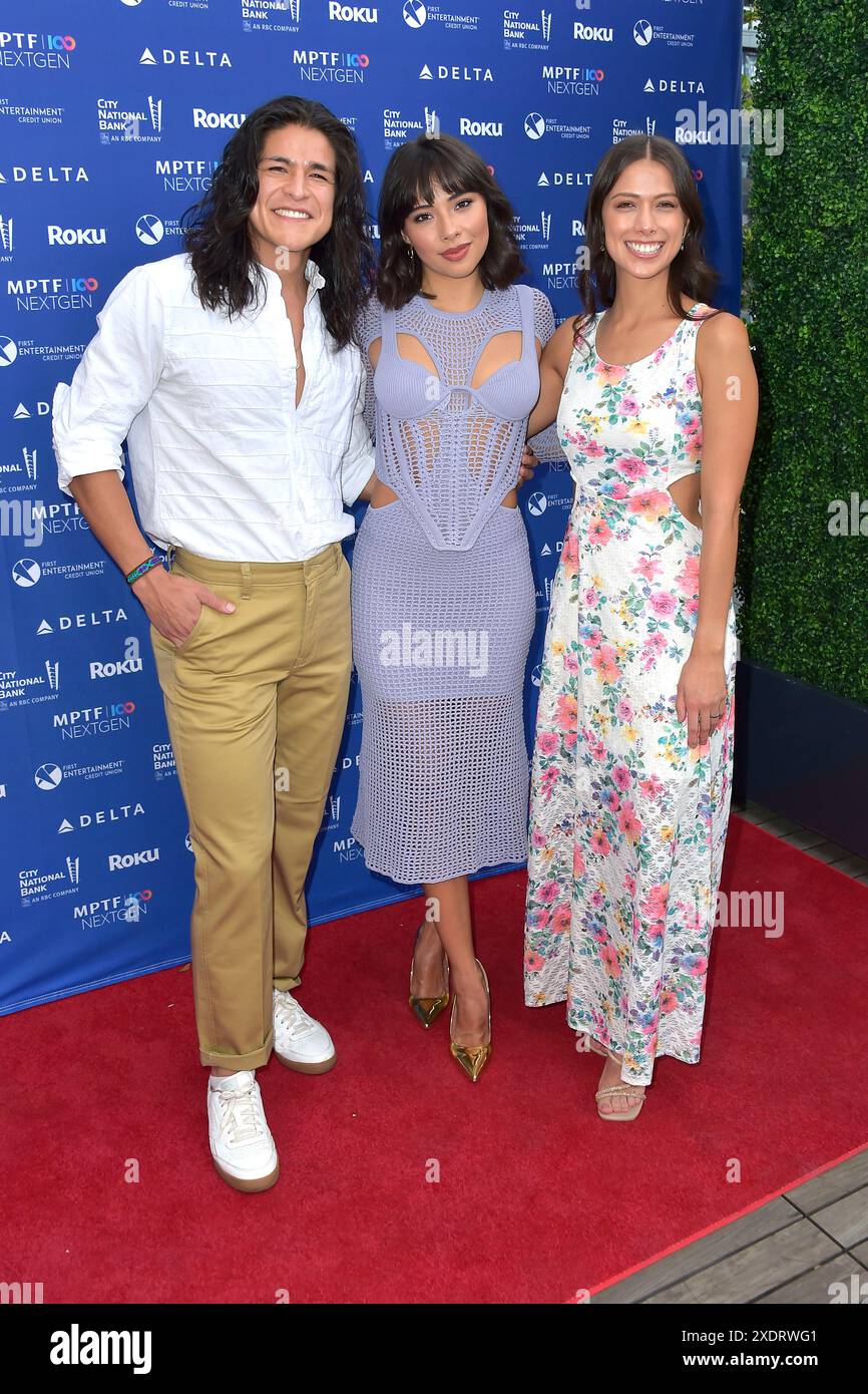 Cristo Fernandez, Xochitl Gomez und Paloma Cinco bei der MPTF NextGen ...