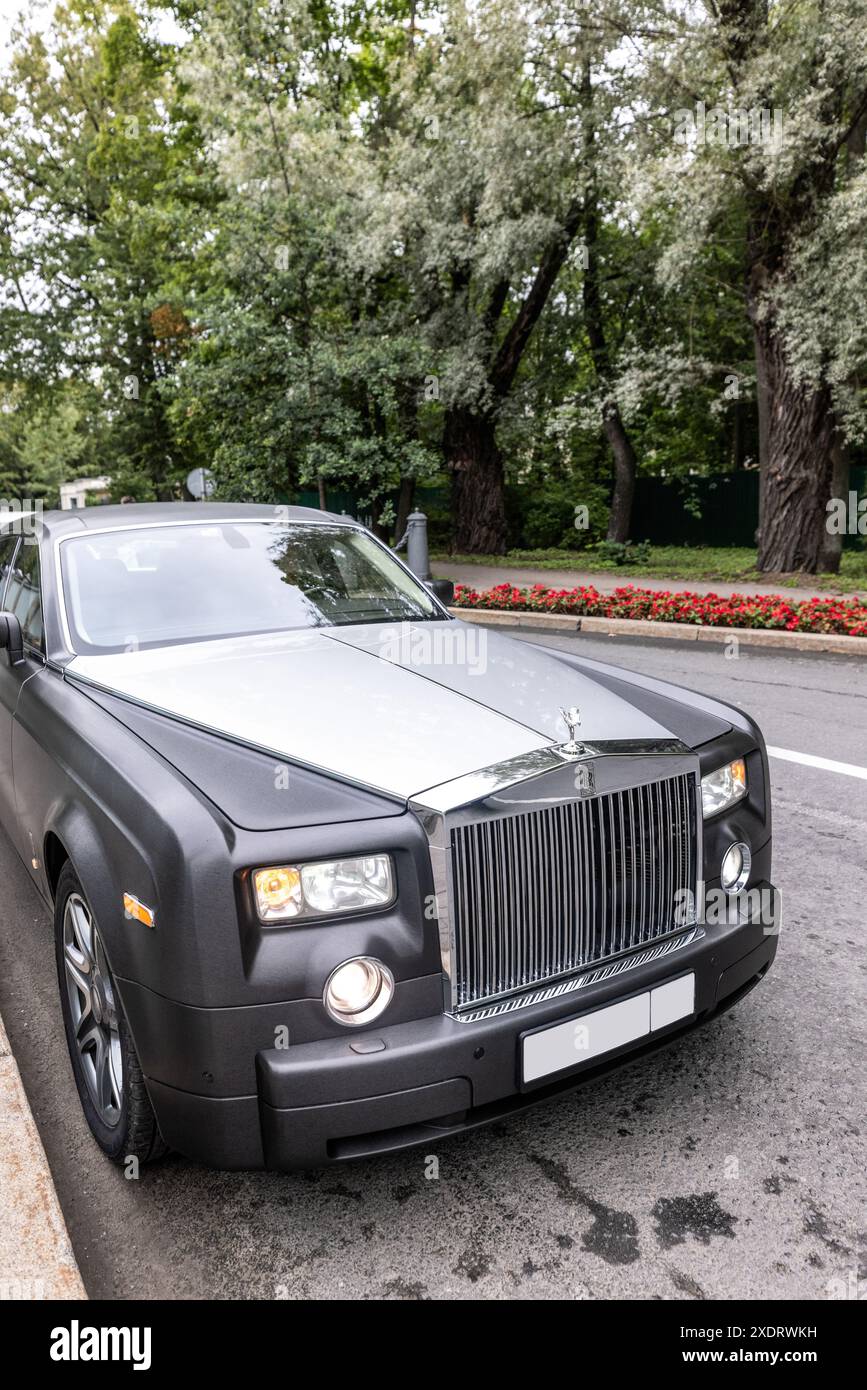 LONDON UK - August 2021: British luxury car Rolls-Royce Phantom Coupe ...