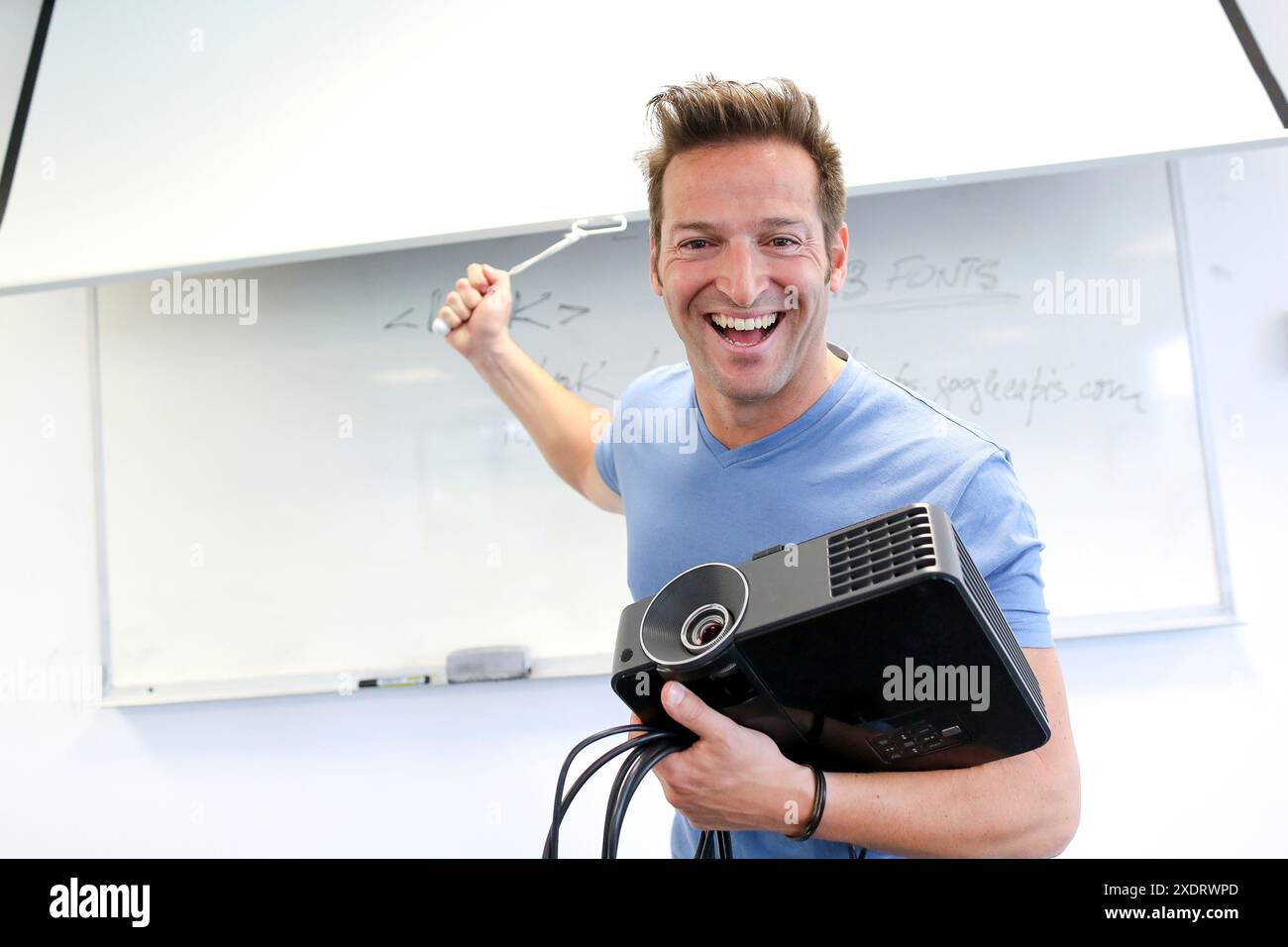 Contemporary projector hi-res stock photography and images - Alamy