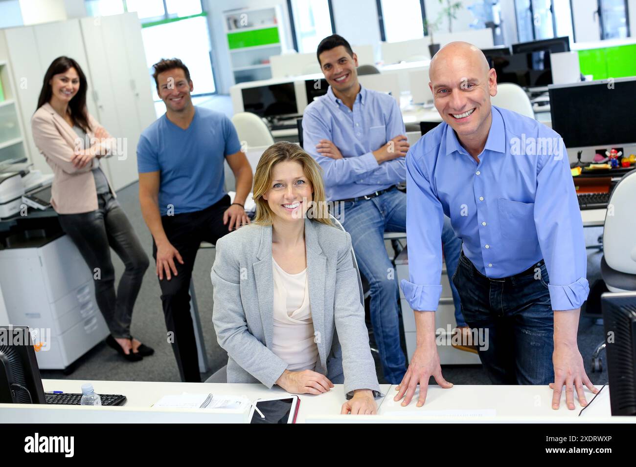 Executive Team. Office Stock Photo - Alamy