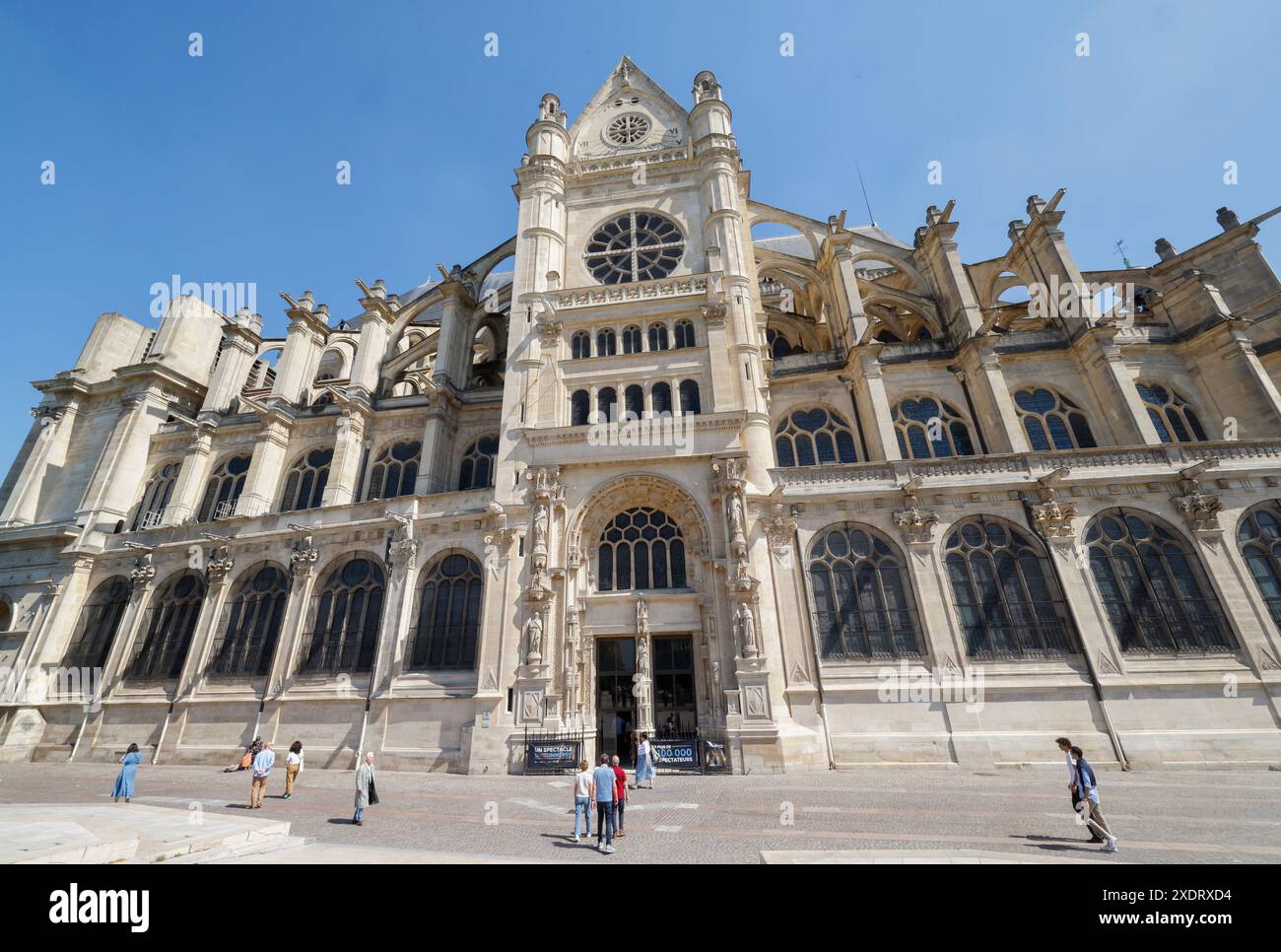THE CHURCH OF ST EUSTACHE Stock Photo - Alamy