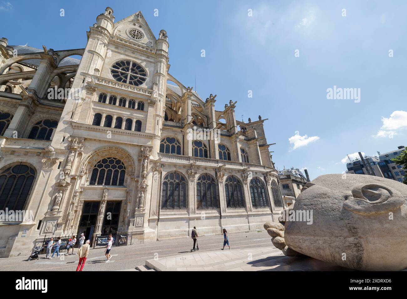 THE CHURCH OF ST EUSTACHE Stock Photo - Alamy