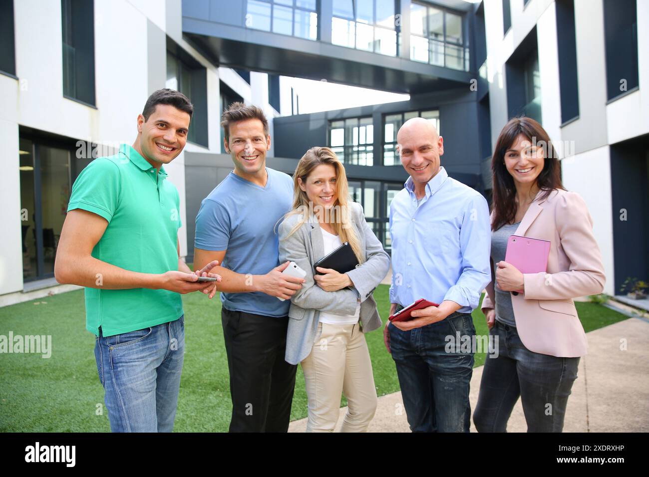 Executive Team. Exterior. Office. Coworking Stock Photo - Alamy