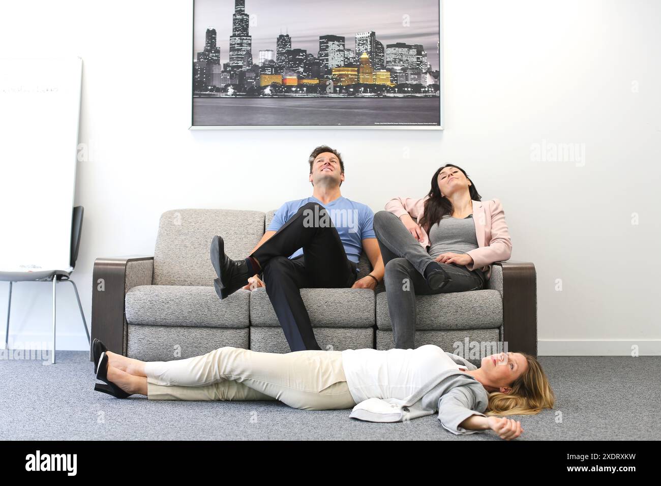Executive Team. Office. Coworking Stock Photo - Alamy