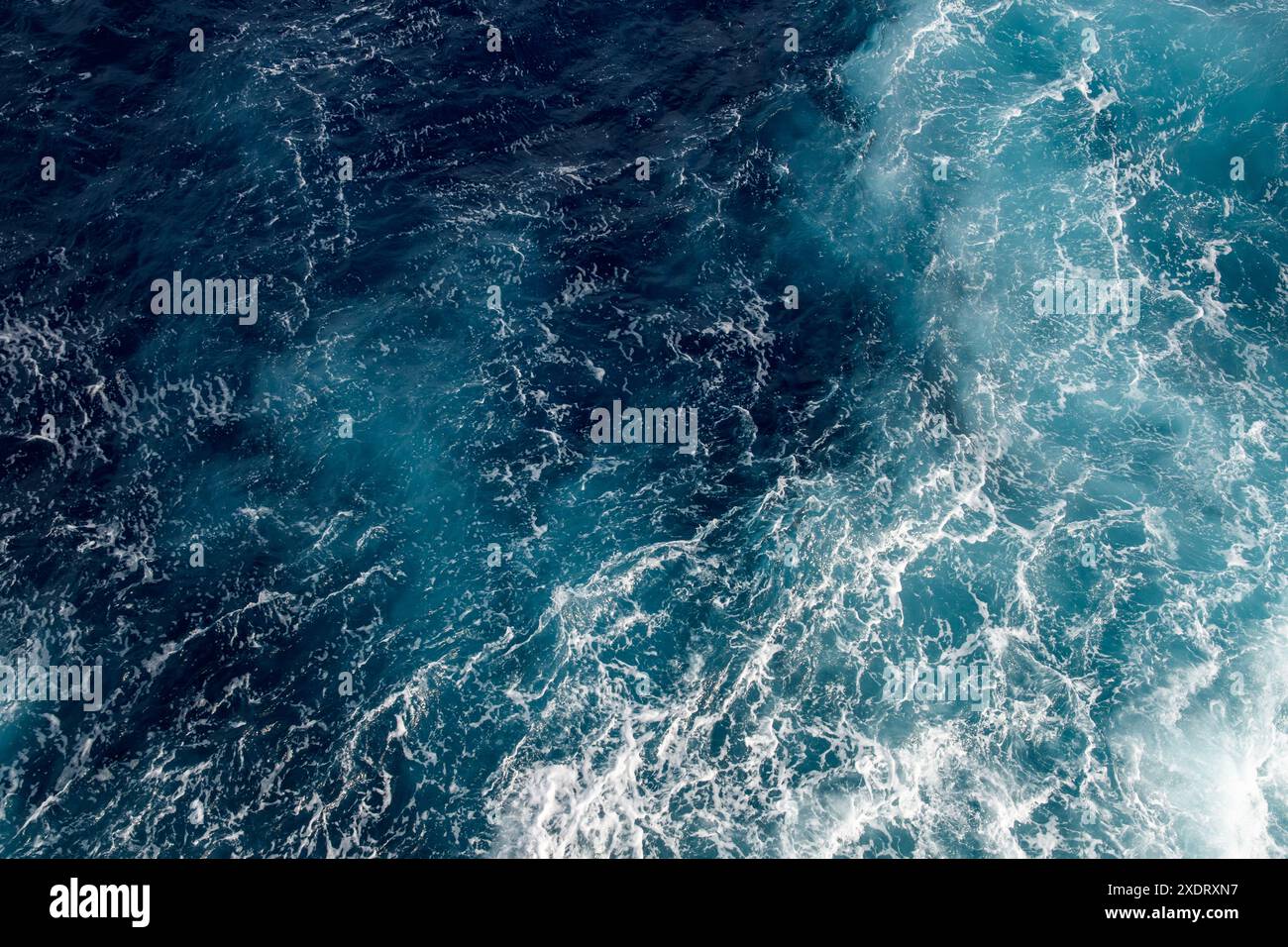 Ocean’s Fury: Waves Clash in Nature’s Dance Stock Photo - Alamy