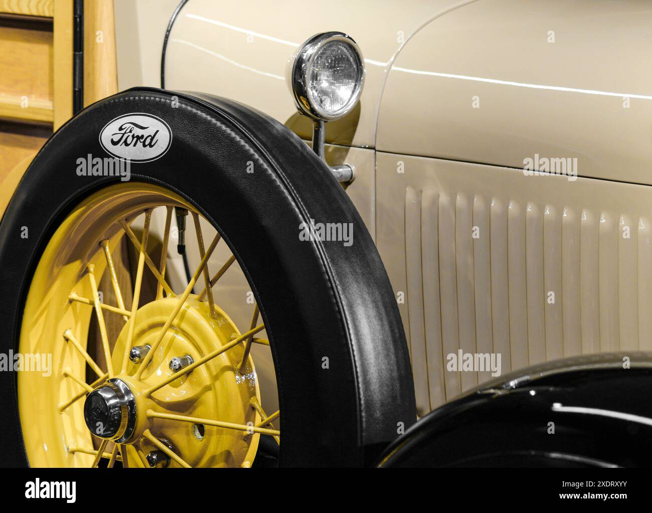 1929 Ford Model A on display at the LeMay America's Car Museum in ...
