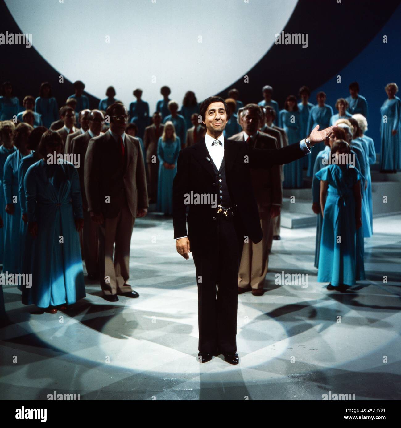 Musik kennt keine Grenzen, ZDF Musiksendung, 1977, Bild: Showmaster ...