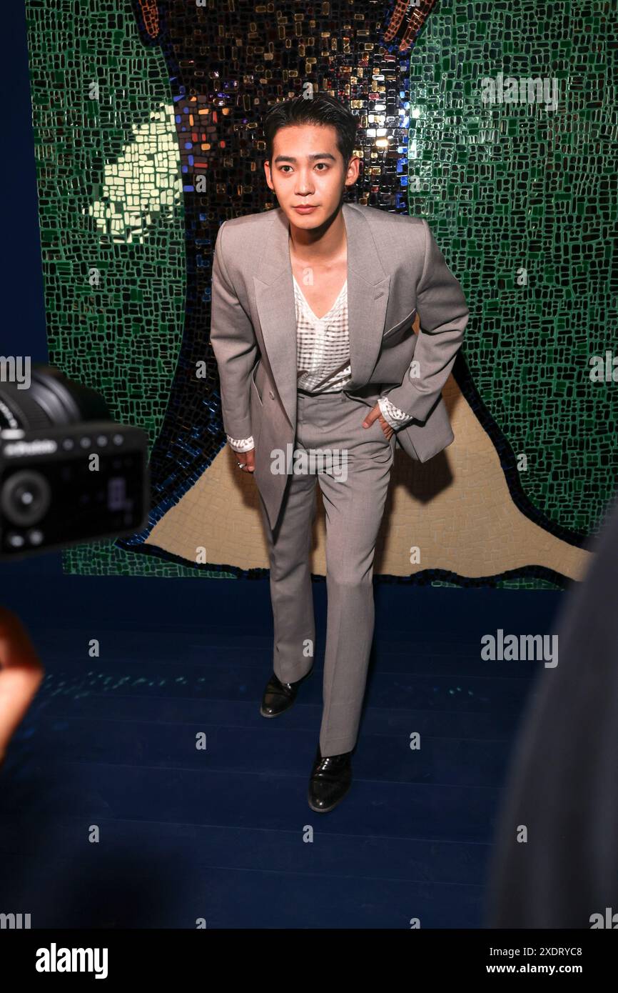 Yu Shi attends the Dior Haute Couture Fall-Winter 2024-2025 collection presented Monday, June 24 ...