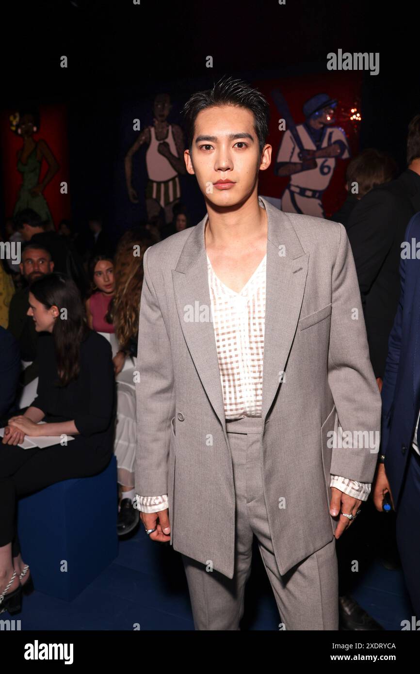 Yu Shi attends the Dior Haute Couture Fall-Winter 2024-2025 collection ...