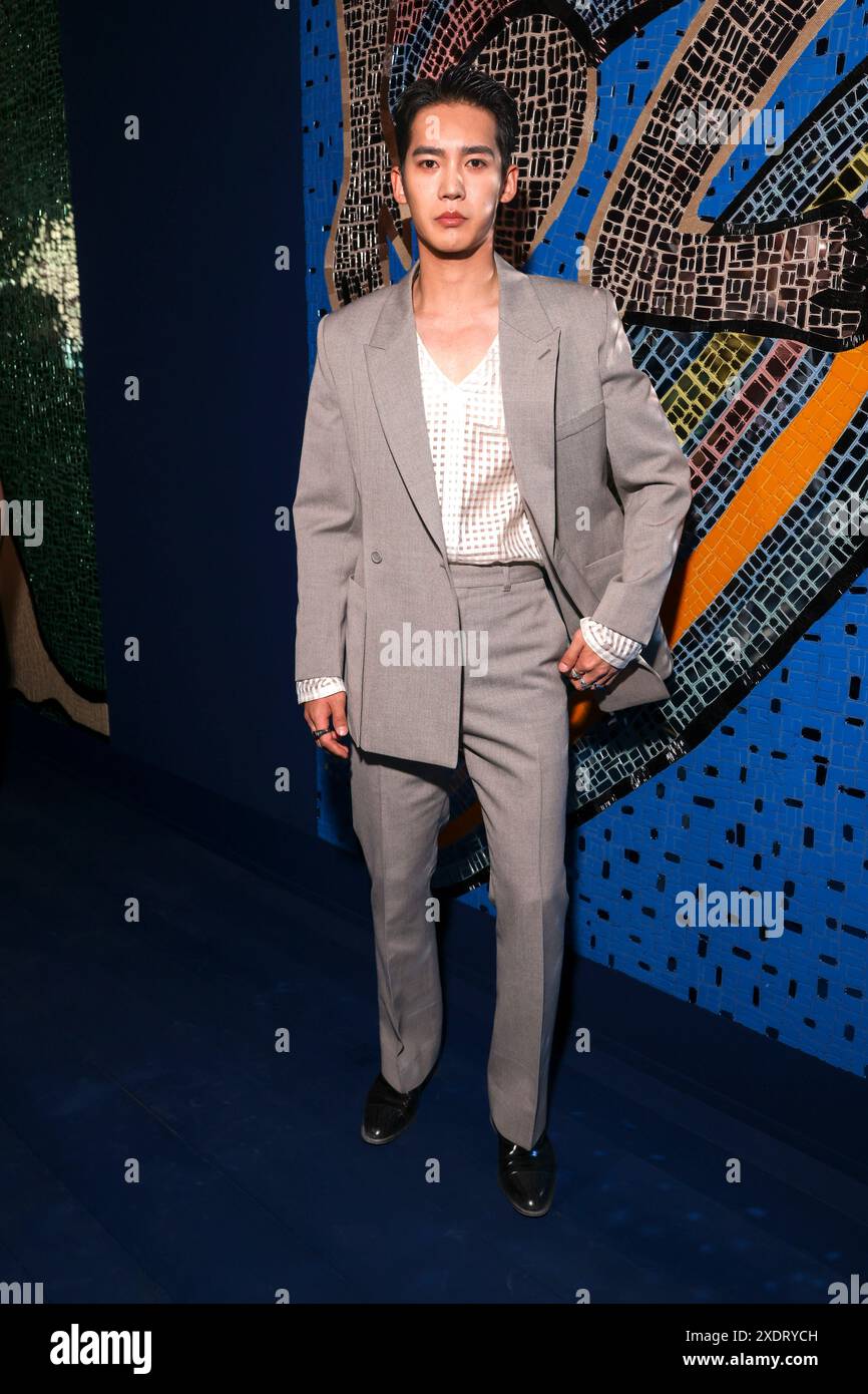 Yu Shi attends the Dior Haute Couture Fall-Winter 2024-2025 collection ...